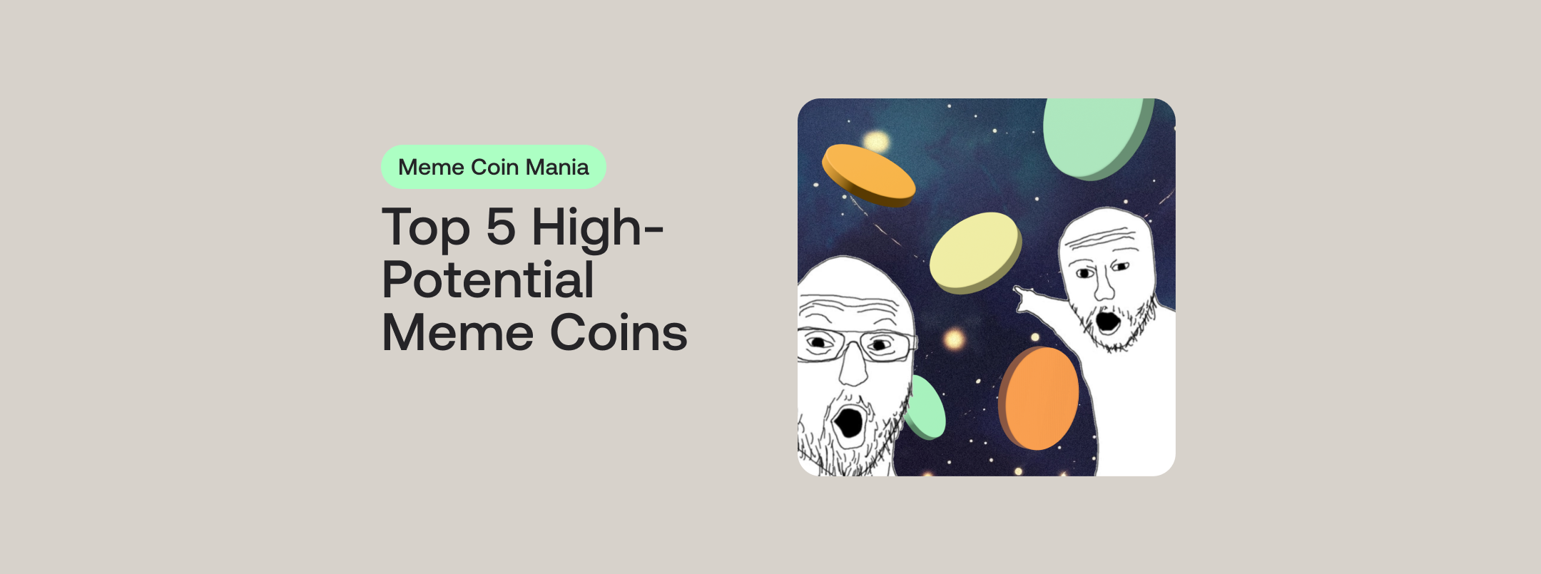 Top 5 High-Potential Meme Coins